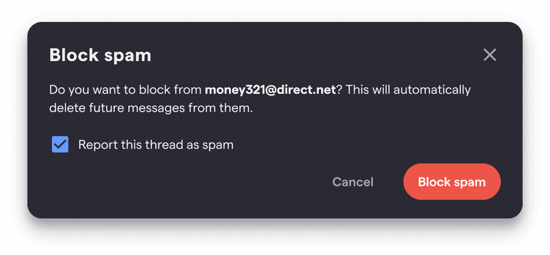 A new way to block unwanted emails