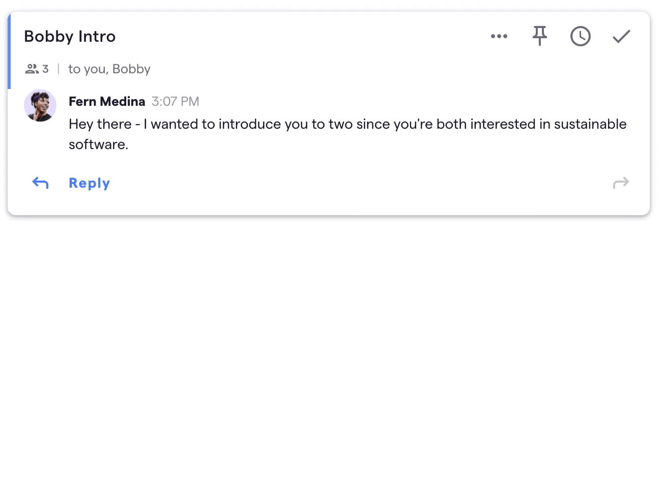 How to respond to an introduction email