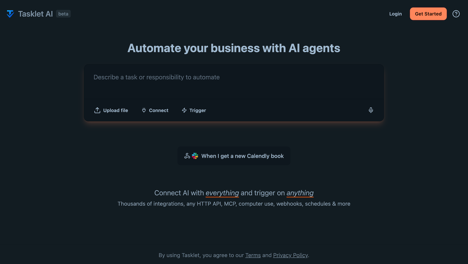 Introducing Tasklet: Automate your business with AI Agents
